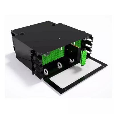 Cina tipo materiale a fibra ottica di 4U LGX del corpo del quadro d'interconnessione di 21inch SPCC in vendita