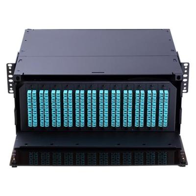 Cina Alta densità a fibra ottica dell'adattatore del quadro d'interconnessione di OM3 50/125um MPO/MTP in vendita