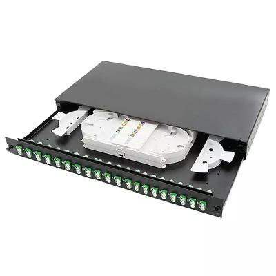 Cina 48 quadro d'interconnessione di singolo modo del porto FC, supporto di scaffale di recinzione della fibra 2U in vendita