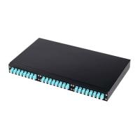 China 48 Core Rack Fiber Patch Panel , SPCC Fiber Optic Patch Box for sale