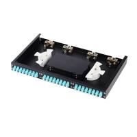 China 48 Core Rack Fiber Patch Panel , SPCC Fiber Optic Patch Box for sale