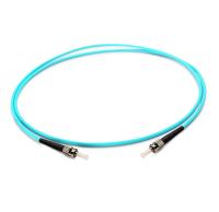 China ST UPC To ST UPC Multimode Om3 Fiber Patch Cable , Simplex 3.0mm Lszh Patch Cord for sale