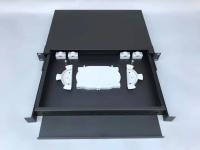 China XDK Network 1U Fixed 24 Port Fiber Patch Panel for sale