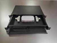 China XDK Network 1U Fixed 24 Port Fiber Patch Panel for sale
