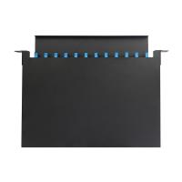 China 12 Core 1U Rack Mount Fiber Optic Patch Panel For FTTX Network Cable Management for sale