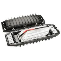 China Inline FTTH Drop Cable Splice Closure / Fiber Optic Distribution Box for sale