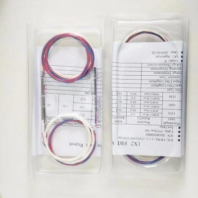 Cina separatore ottico di 1x2 Mini Steel Tube FBT con il connettore della st FC dello Sc LC in vendita