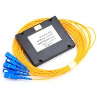 China 1260 - 1650nm Optic PLC Splitter For FTTH Solution for sale
