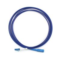 China Singlemode Simplex 9 / 125 LSZH 1core 2core Fiber Optic Jumper Patch Cord FTTH for sale