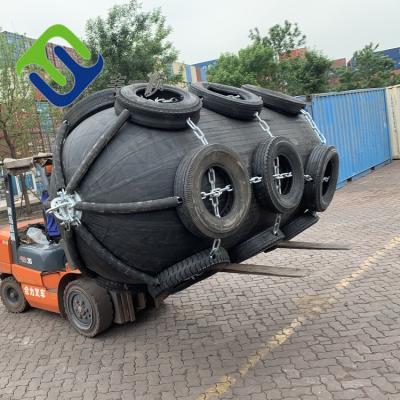 China BV certificate Pneumatice Rubber Fender for ship to berthing for sale