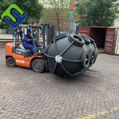 China Hot Sale Floating Pneumatice Rubber Fender for ship to berthing for sale