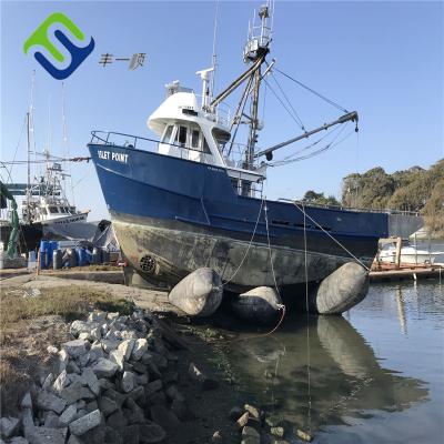China Vessel marine rubber airbag for launching for sale