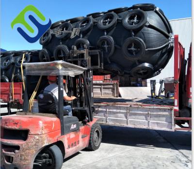China Hot sale Inflatable Yokohama type rubber fender for sale
