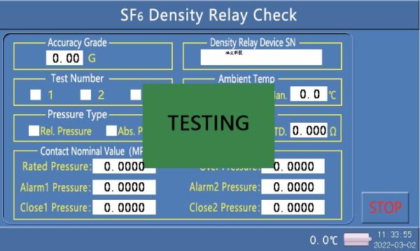 Quality SF6 Density Relay Calibrator Fully Automatic, Density Meter, Density Meter Check for sale