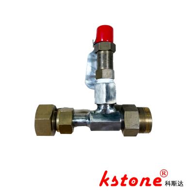 China Customizable Pressure Limit & Threads Spring-Loaded Safety Valve, 0.7 Mpa for Boilers & Pressure Vessels for sale