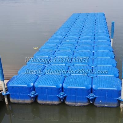 China plastic bridge floating pontoon for sale