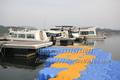 China blue plastic dock floats for sale