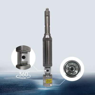 Cina Macchina fotografica doppia del Cctv del pozzo trivellato del lato 73mm 360 gradi girare il colpo dell'immagine e del video in vendita
