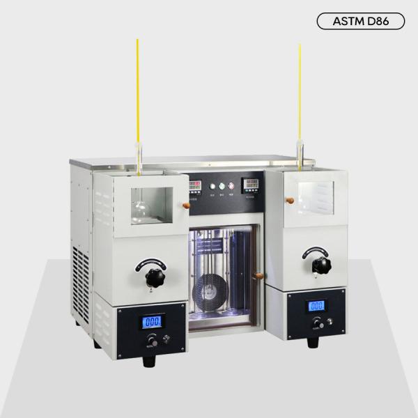 Attrezzatura di prova standard del petrolio di distillazione di Astm D86 50Hz