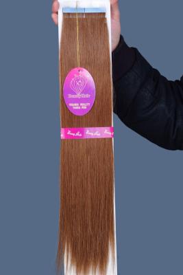 China 100% Remy Hair Double-taped Hair Extension for sale