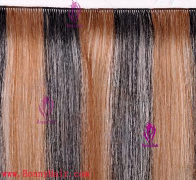 China 100% Remy Hair Hand Tied Hair Weft for sale