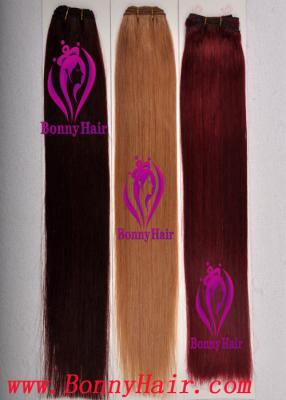 China 100% Remy Hair Machine Made Hair Weft for sale