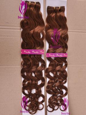 China 100% Remy Hair Machine Made Hair Weft for sale