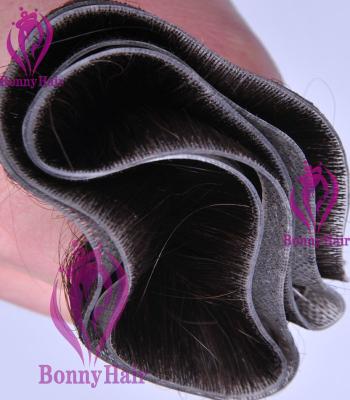 China 100% Remy Hair Skin Weft for sale