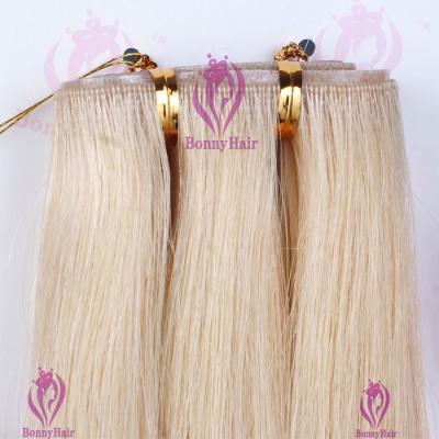 China 100% Remy Hair Skin Weft for sale
