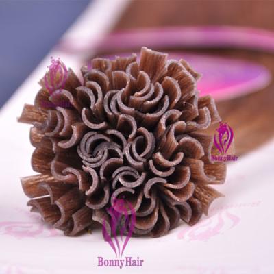 China 100% Remy Hair Nail Tip Hair Extension for sale