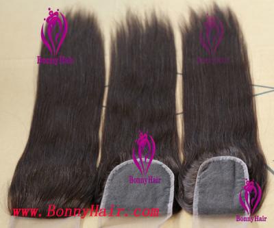 China 100% virgin remy hair closure for sale