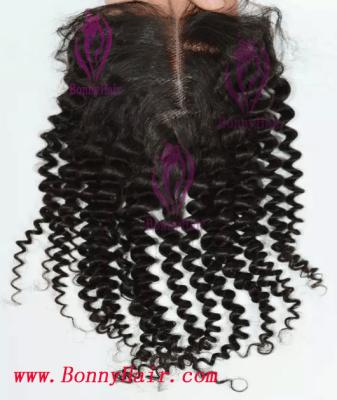 China 100% virgin remy hair closure for sale