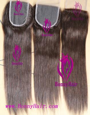 China 100% virgin remy hair closure for sale