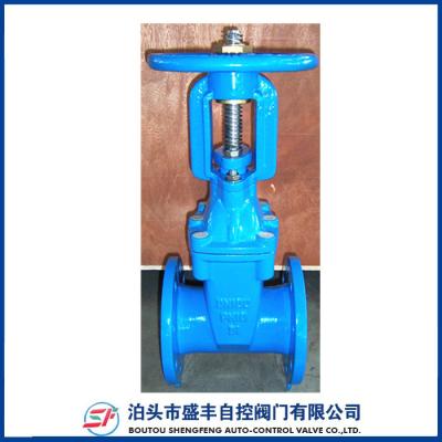 China ductile iron ANSI 125lb ggg50 pn16 DN100 gate valve for sale