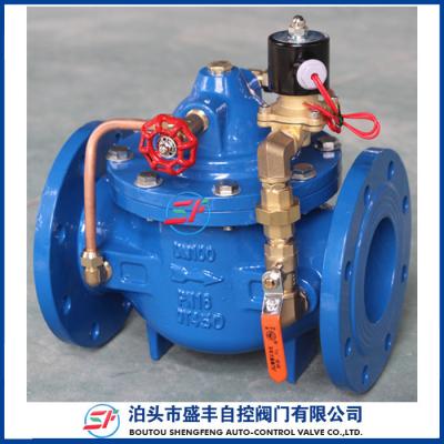 China ductile iron remote control Float valve for sale