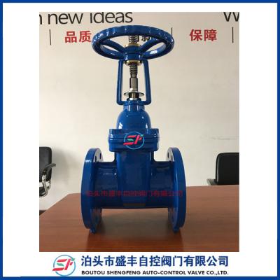 China Flange ductile iron Rising Stem Gate Valve for sale