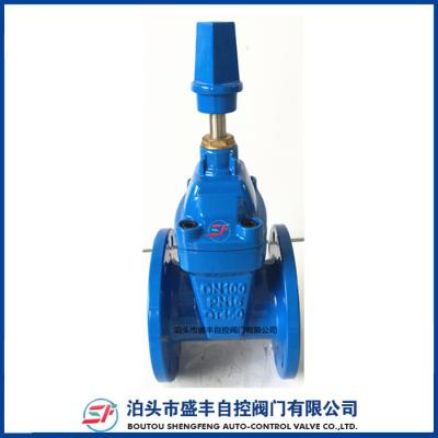 China PN16 DIN3352 F4 Ductile iron FLANGE DUCTILE IRON GATE VALVE for sale