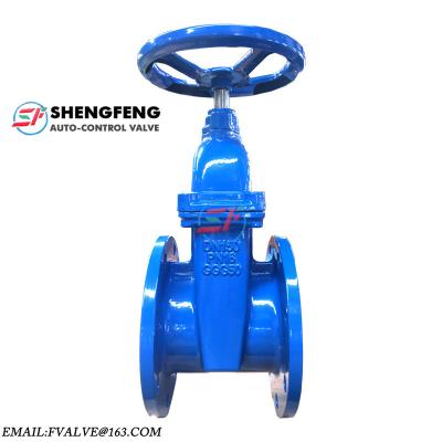China 300um DN150 PN16 GGG50 F4 Cast iron Gate Valve for sale