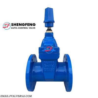 China BS5163 Non Rising Stem Resilient Seat DN50 DN100 ductile iron gate valve for sale