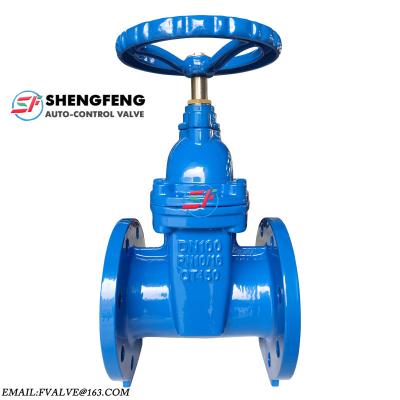China DN150 PN16 GGG50 Soft seat Water ductile iron Gate Valve for sale