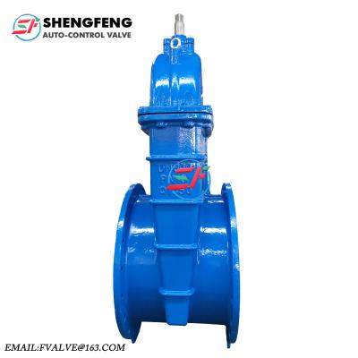China cast iron ductile iron DN600 PN16 GGG50 water gate valve for sale