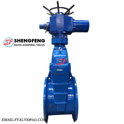 China ductile iron motorized gate valve for sale