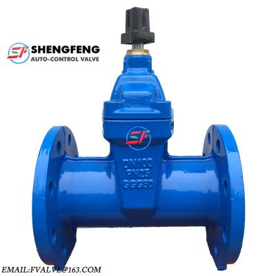 China DIN Cast Steel PN25 DN100 ductile iron water system F5 Gate Valve for sale