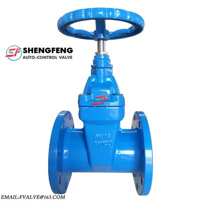 China BS5163 ductile cast iron GGG50 Soft seal resilient seat DN100 gate valve for sale