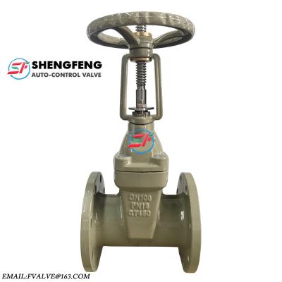 China ductile iron rising stem resilient seat gate valve for sale