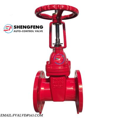 China China cast Iron resilient seat water gate valve for sale