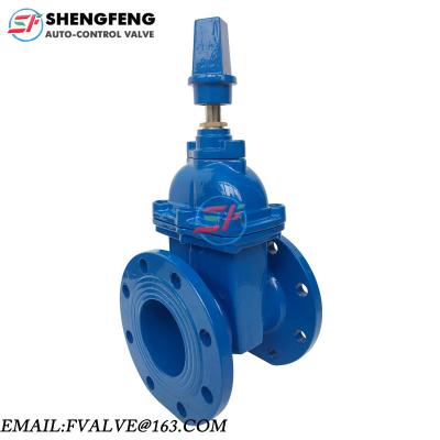 China standard cast iron underground resilient seated gate valve for sale