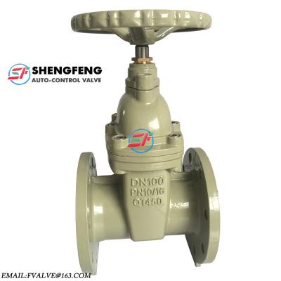 China Cast steel non rising resilient soft seat 6 inch gate valve for sale