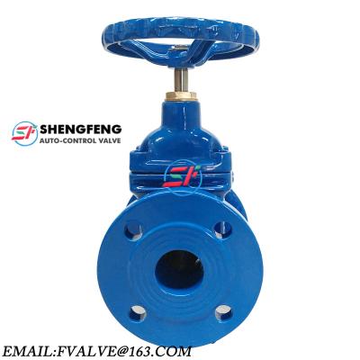 China DIN 3352 F4 cast iron gate valve for sale