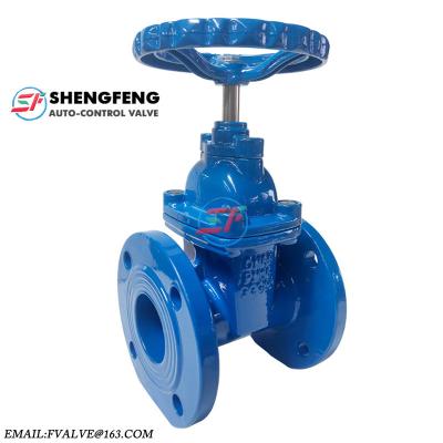 China ANSI 150 Cast Iron Metal Seal Rising Stem Flange Gate Valve for sale